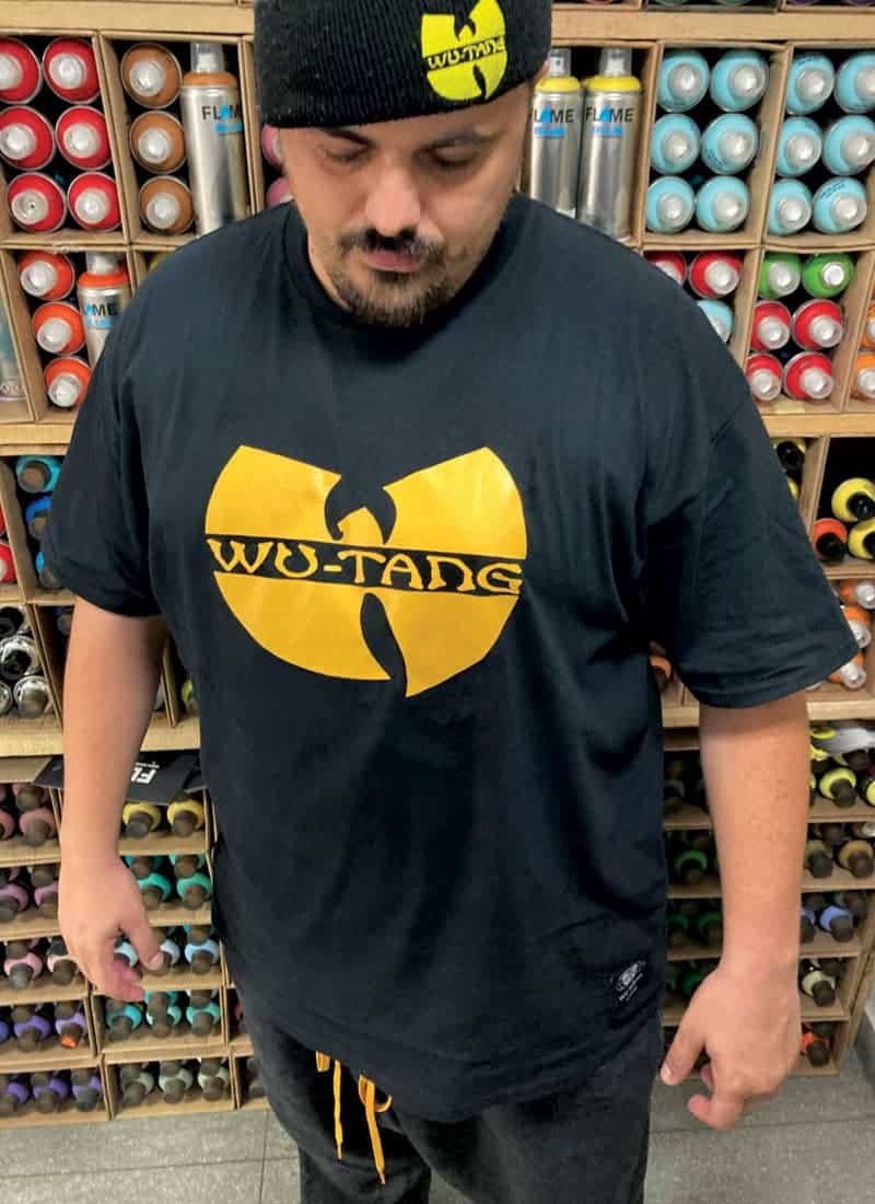 Wu-Tang Clan black t-shirt