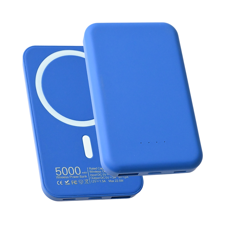 Powerbank Magsafe PD 5000 mAh plava