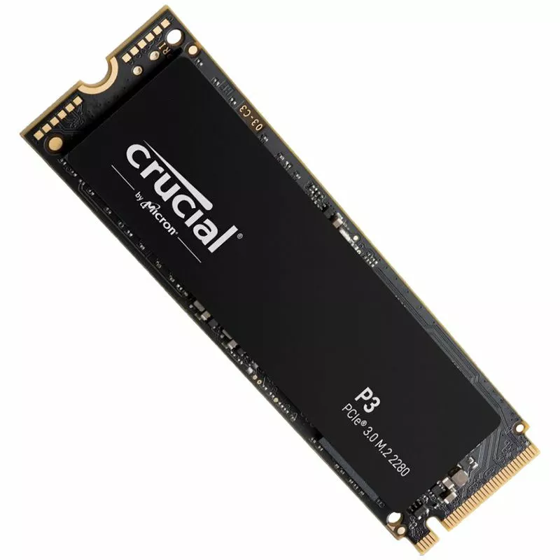 Crucial P3 500GB 3D NAND NVMe PCIe M.2