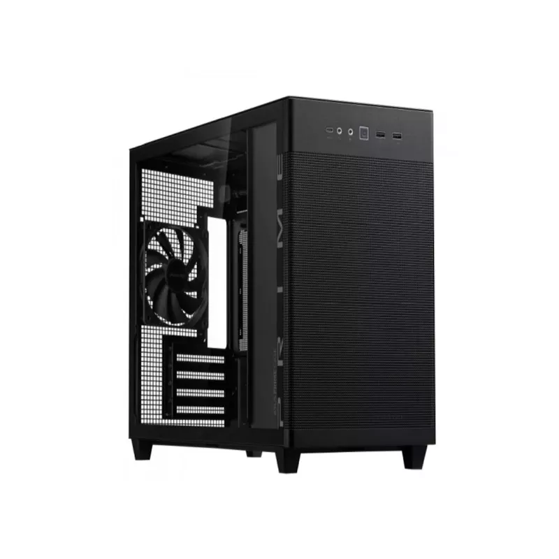 Kućište ASUS AP201 PRIME Tempered Glass Small Tower/Micro ATX/Mini ITX/bez napajanja/crna