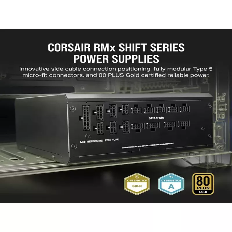 Napajanje CORSAIR RM1200X 1200W/ATX/80+Gold/modularno/crna