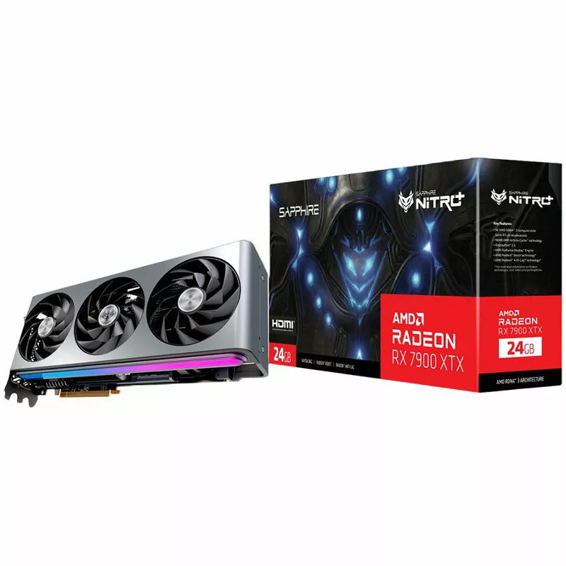 SAPPHIRE AMD RADEON NITRO+ RX 7900 XTX GAMING OC VAPOR-X 24GB GDDR6 384bit, 2680MHz /