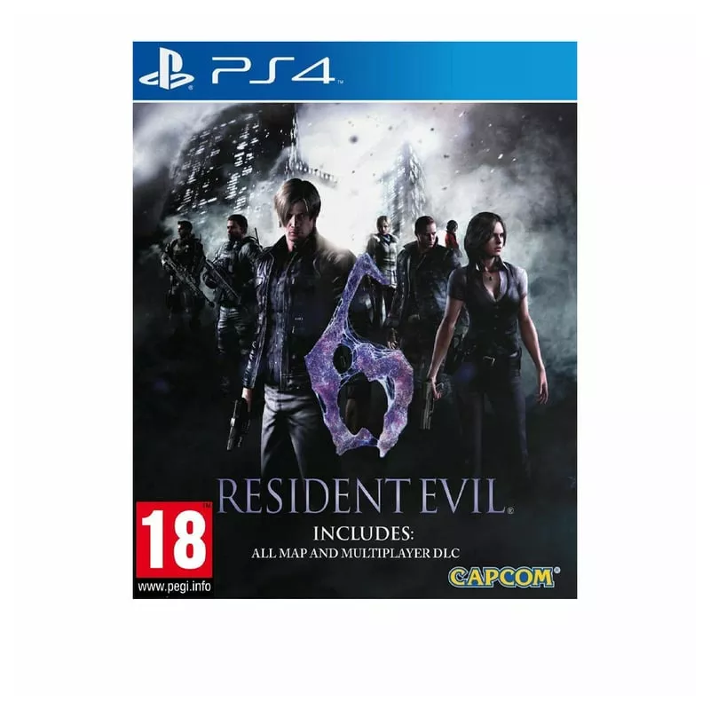 PS4 Resident Evil 6 (Includes: All map and Multiplayer DLC) Playstation Hits