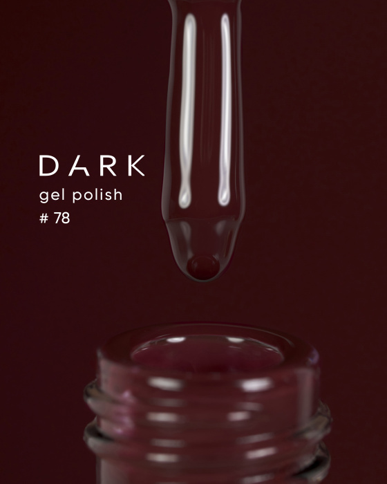 DARK GEL POLISH #78 10 ml