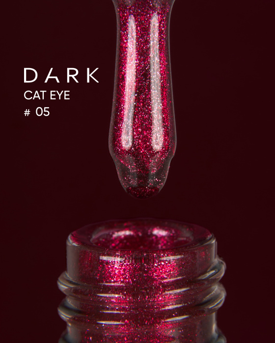 DARK GEL POLISH Cat Eye #5 10 ml