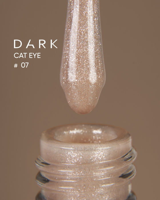 DARK GEL POLISH Cat Eye #7 10 ml