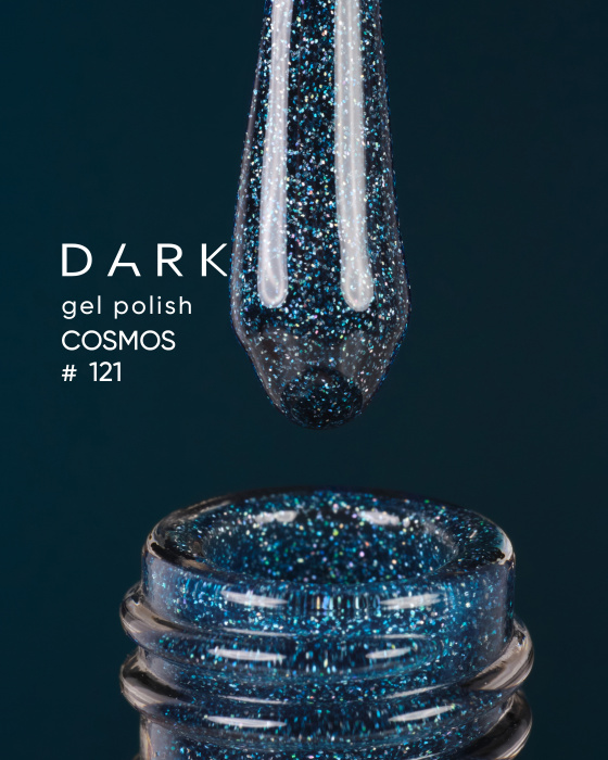 DARK GEL POLISH COSMOS #121 10 ml