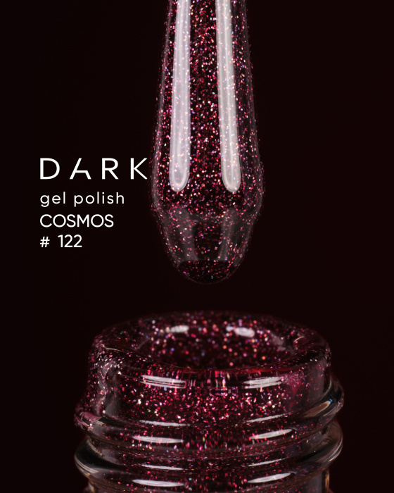 DARK GEL POLISH COSMOS #122 10 ml