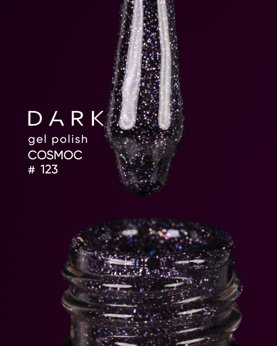 DARK GEL POLISH COSMOS #123 10 ml