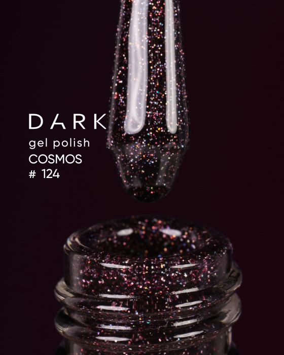 DARK GEL POLISH COSMOS #124 10 ml