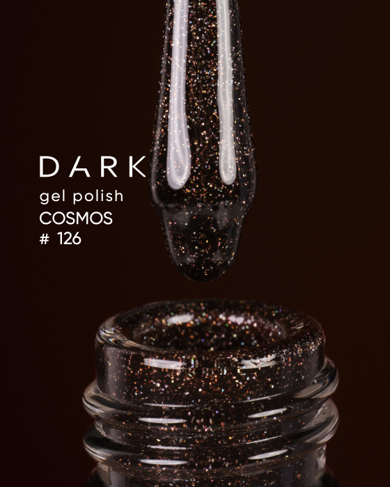 DARK GEL POLISH COSMOS #126 10 ml