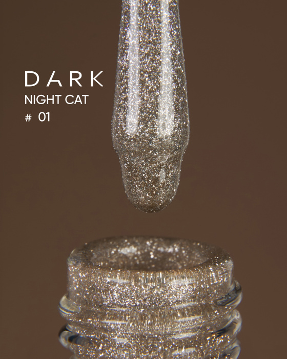 DARK GEL POLISH Night Cat #1 10 ml