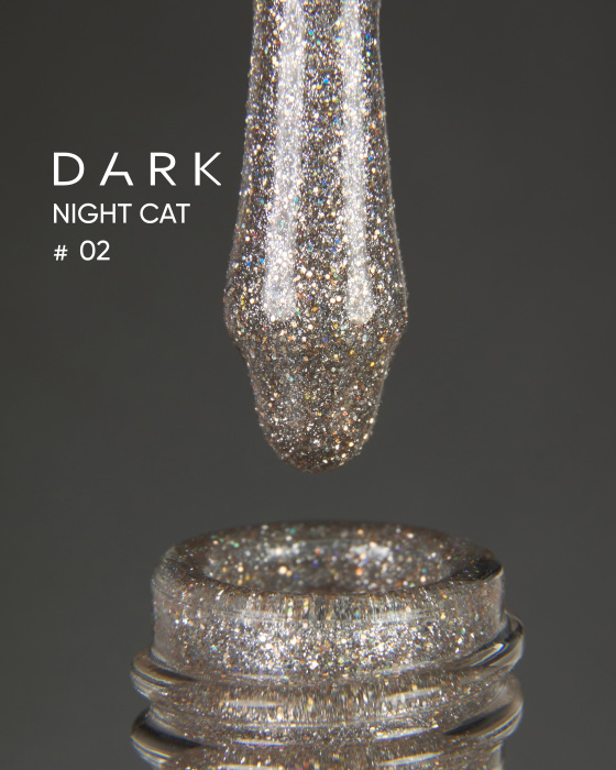 DARK GEL POLISH Night Cat #2 10 ml