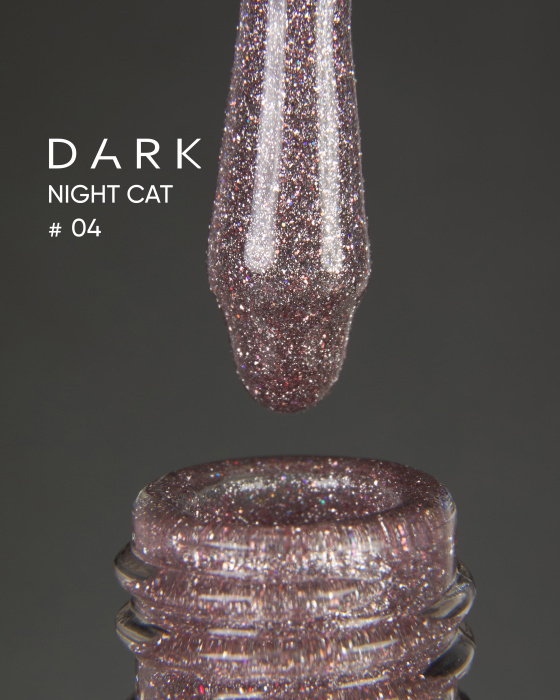 DARK GEL POLISH Night Cat #4 10 ml