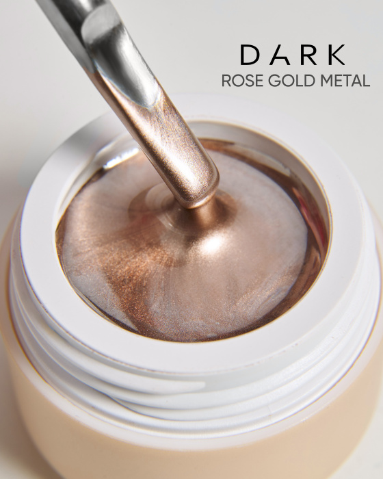 DARK ROSE GOLD METAL GEL PAINT 5 G