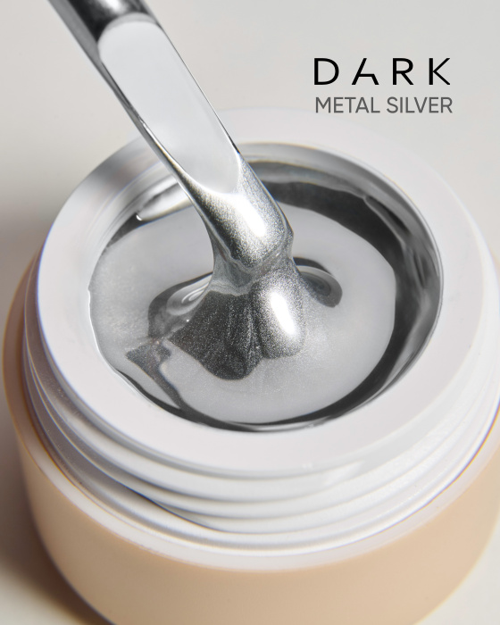 DARK SILVER METAL GEL PAINT 5 G