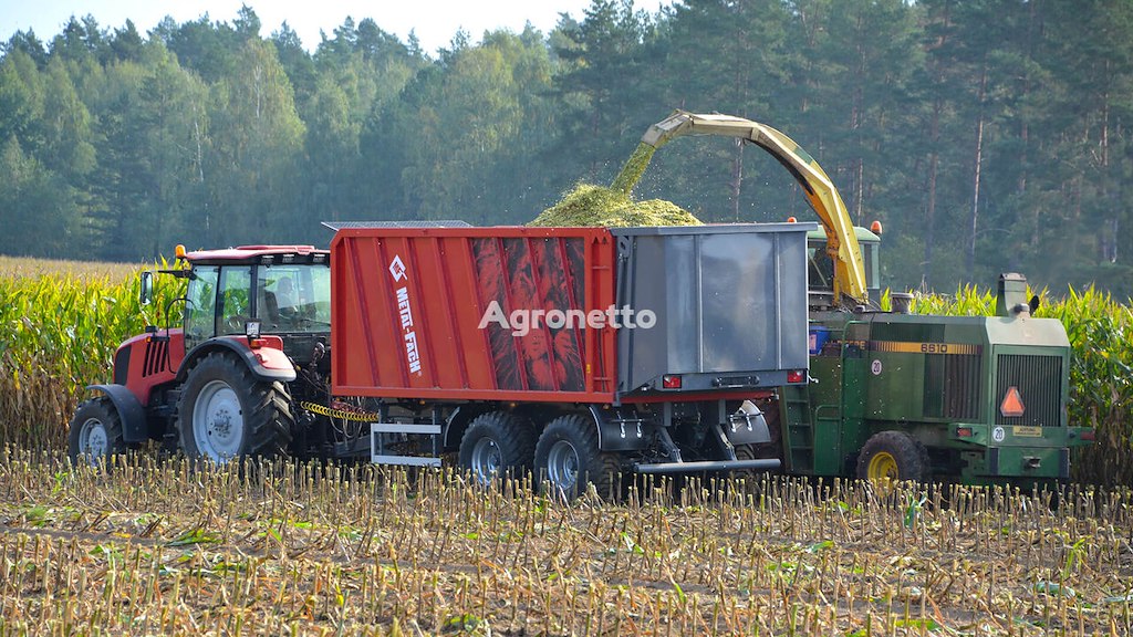 Nova Metal-Fach Przyczepa skorupowa z systemem zsuwającym T935/6 LionPOWER traktorska prikolica