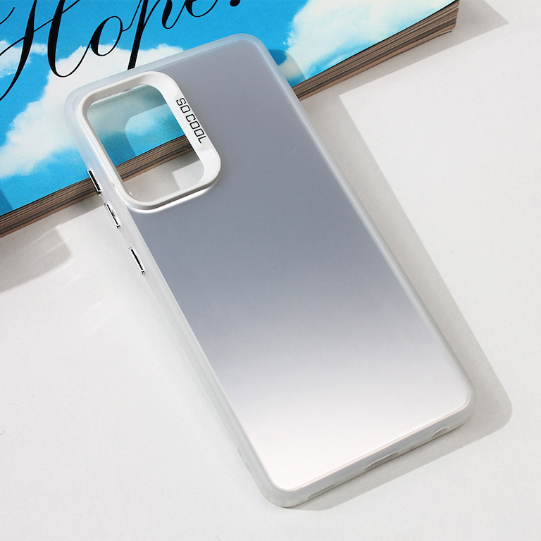 Zastitna maska (futrola) providna - Samsung A525 Galaxy A52 4G/A526 Galaxy A52 5G/A528B Galaxy A52s 5G srebrna