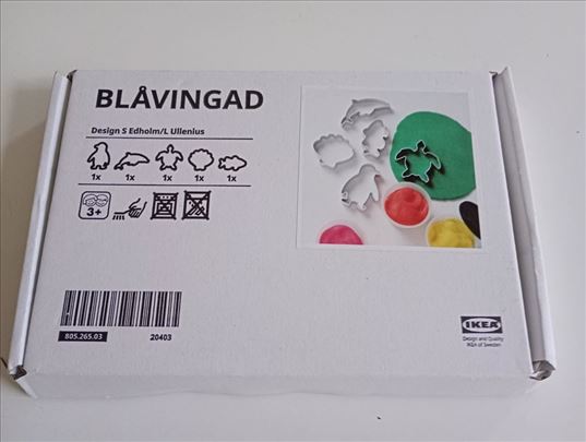 Kalupi za plastelin, Ikea, novo