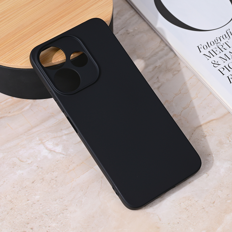 Zastitna maska (futrola) Teracell Giulietta - Xiaomi Redmi 13 mat crna