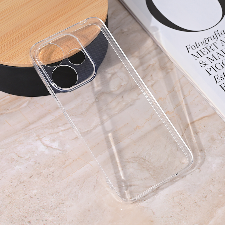 Zastitna maska (futrola) Teracell Giulietta - Xiaomi Redmi 13 Transparent