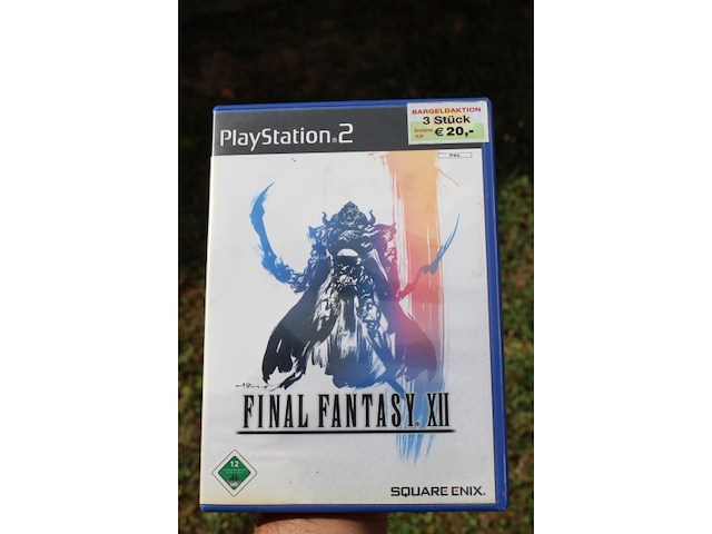 Final Fantasy XII SONY PS2