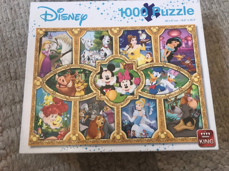 DISNEY PUZZLE 1000 DELOVA