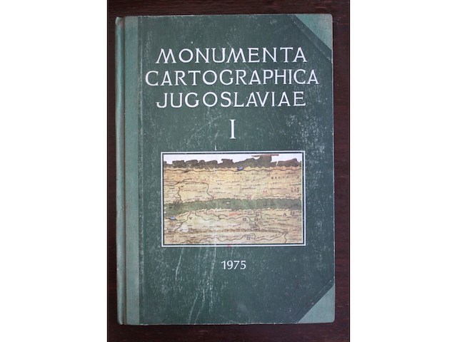 MONUMENTA CARTOGRAPHICA JUGOSLAVIAE I - G. Škrivanić