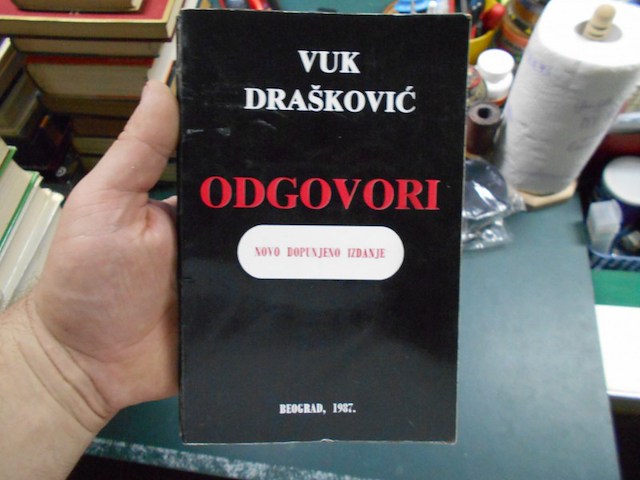 VUK DRAŠKOVIĆ - ODGOVORI dopunjeno izdanje