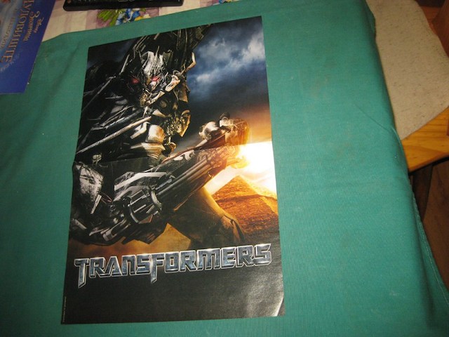 Poster (dvostrani) Transformers, Scooby-Doo!