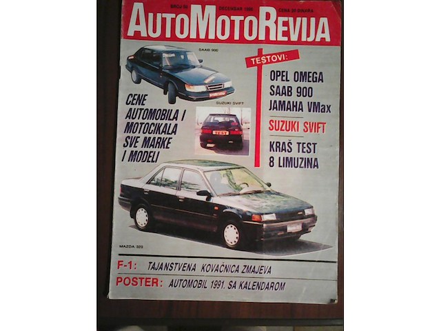 AUTOMOTOREVIJA BROJ 50 /1990