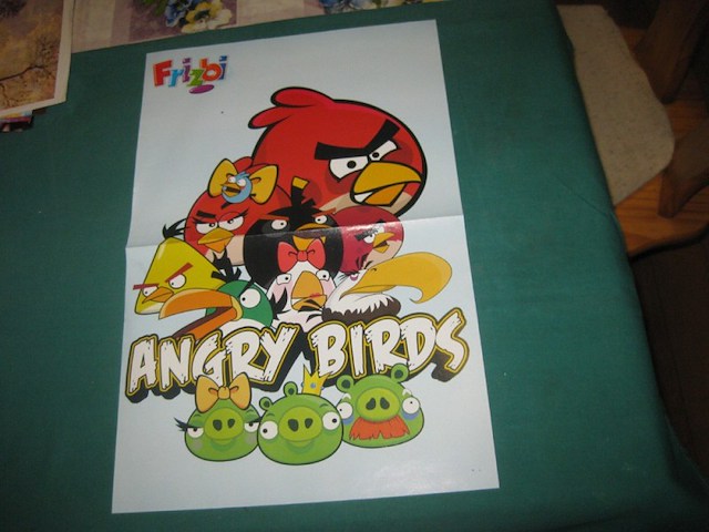 Poster (dvostrani) Angry Birds, Bratz