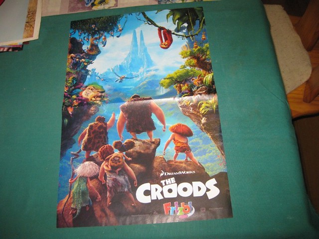 Poster (dvostrani) The Croods, Legends of Chima (Lego)