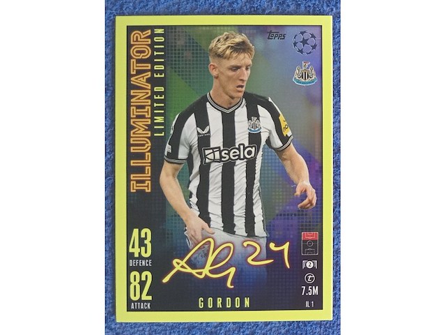 2023/24 Match Attax Extra UEFA CL Gordon Illuminator