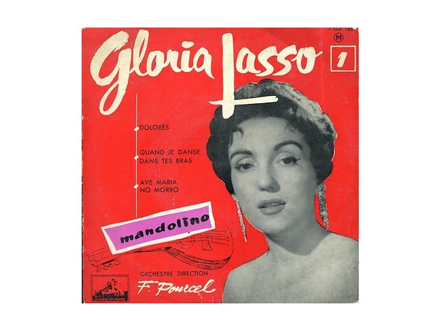 Gloria Lasso – 1 - Mandolino Vinyl, 7`, 45 RPM, EP