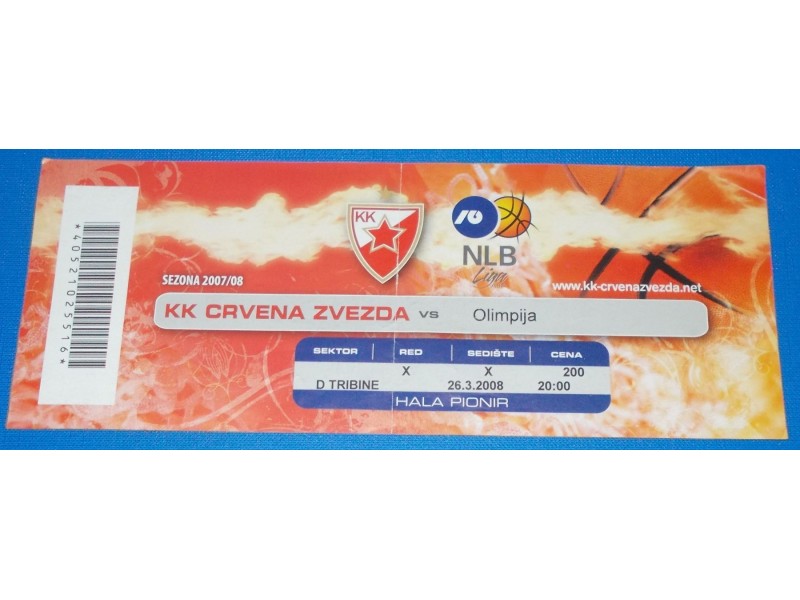 KK CRVENA ZVEZDA vs Olimpija