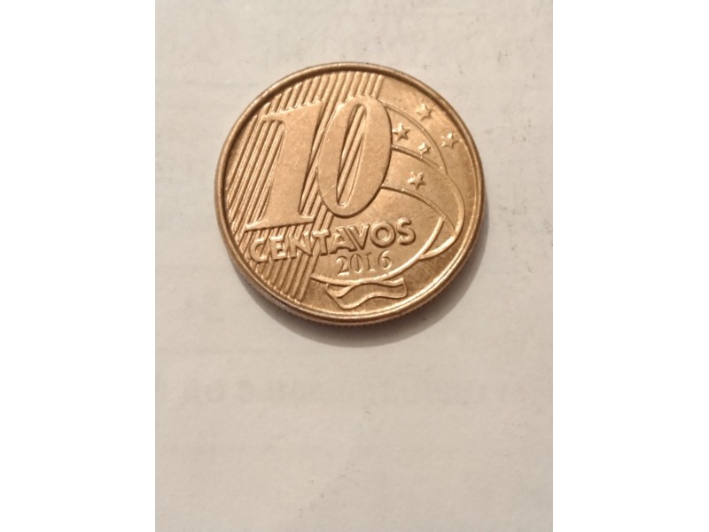 10 centavos 2016 brazil u XF klasi