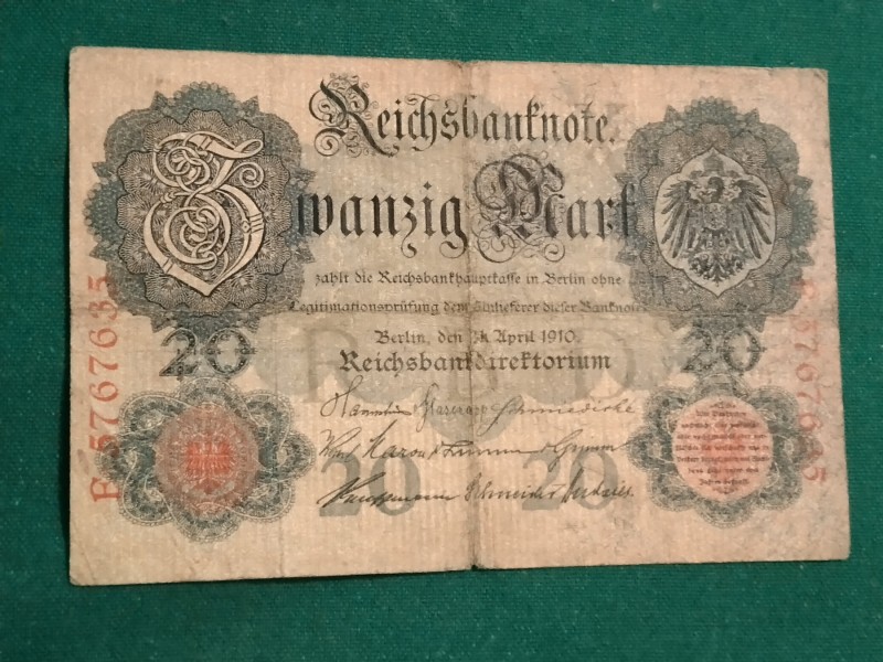 20 maraka 1910 nemačka