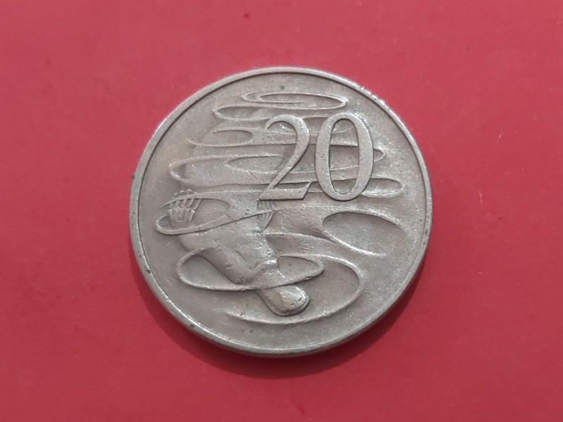 Australija - 20 cents 1966 god