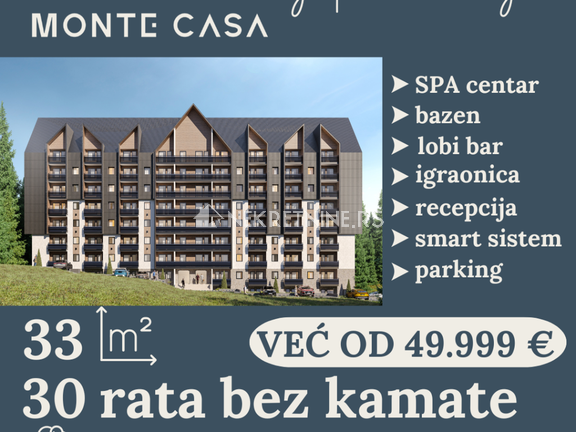 33kvadrata na 30 rata Monte Casa II