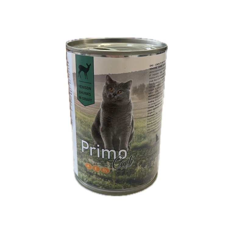 Primo Cat divljač konzerva 415g