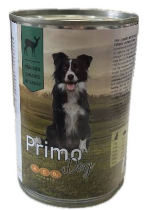 Primo Dog divljač konzerva 415g