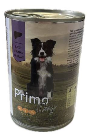 Primo Dog jetra konzerva 415g