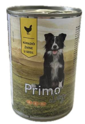 Primo Dog živina konzerva 415g