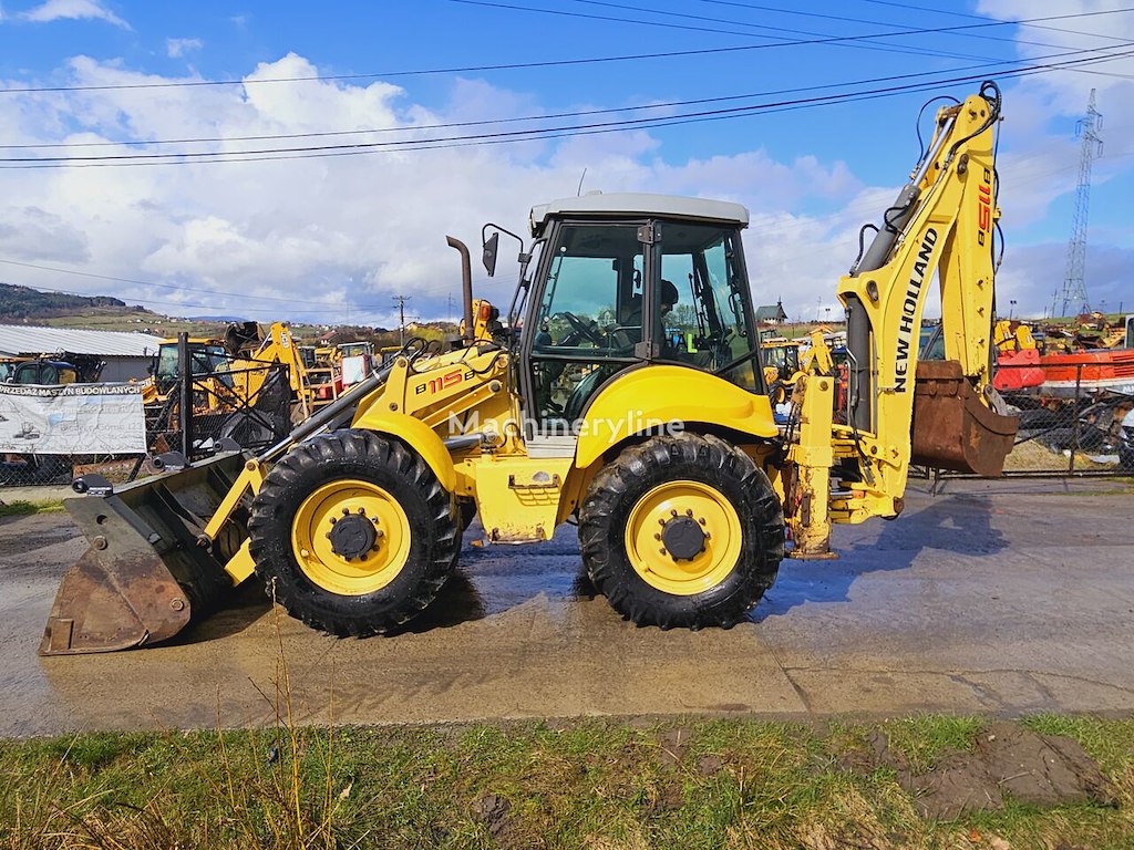 New Holland B115 B, JOYSTICK bager-utovarivač