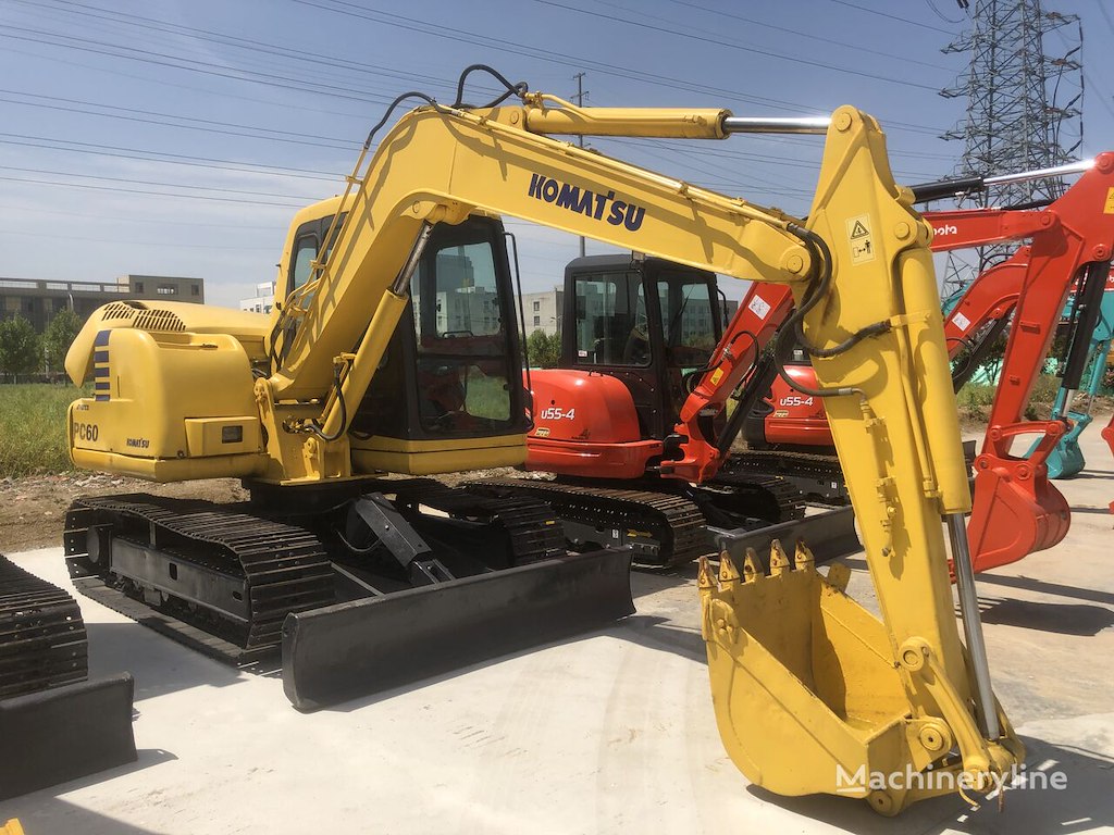 Komatsu PC60 bager guseničar