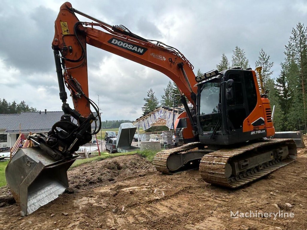 Doosan DX 140 LCR-7 + Trimble 3D bager guseničar