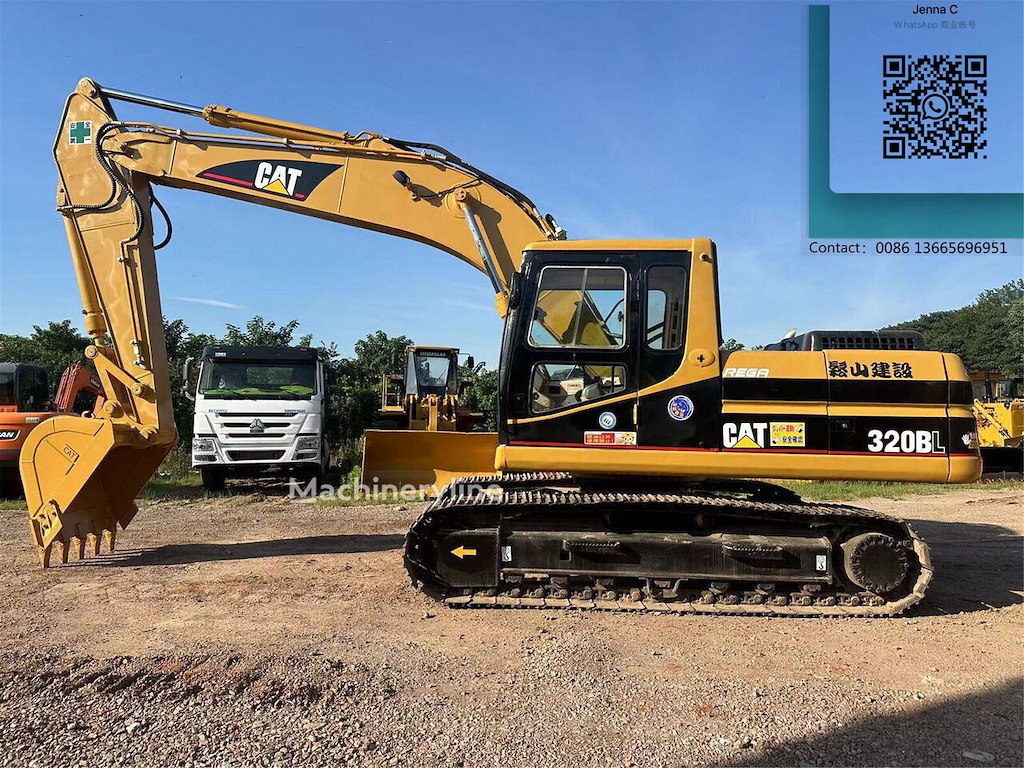 Caterpillar 320BL bager guseničar