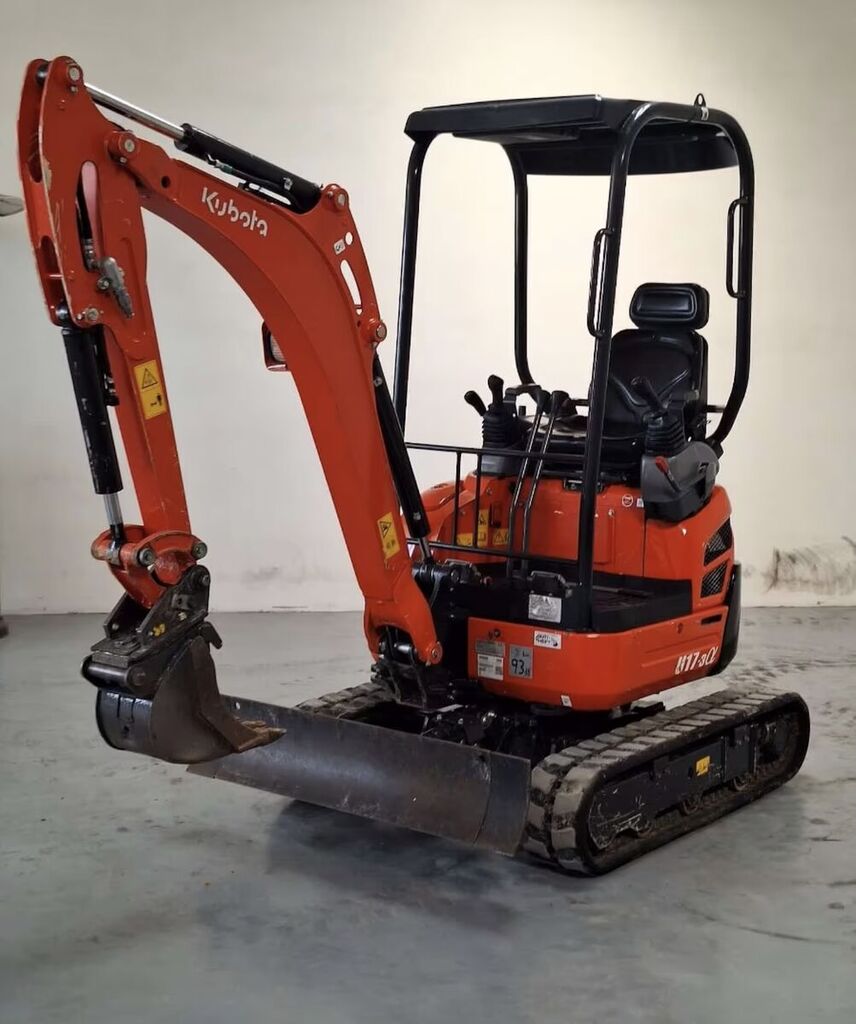 Kubota U17-3a mini bager