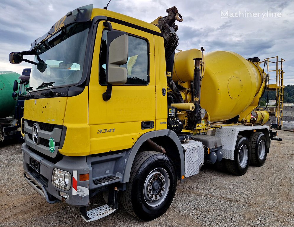 Stetter na šasiji Mercedes-Benz Actros 3341 kamion s mešalicom za beton